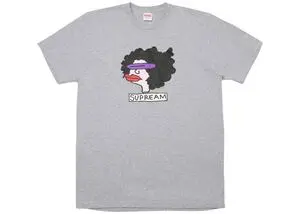 Supreme Gonz Tee Shirt - Heather Grey