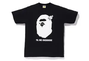 A BATHING APE X Xo Ape Head Tee Shirt - Black