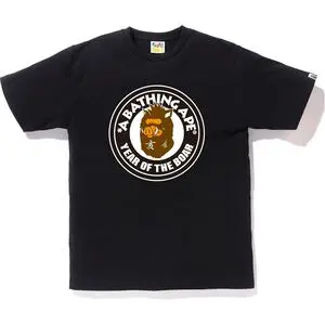 A BATHING APE Year Of The Boar Tee Shirt - Black