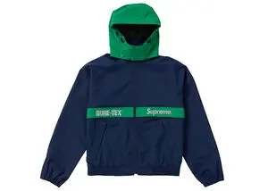 Supreme Gore-tex Court Jacket - Navy Blue
