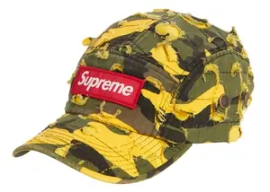 Supreme Griffin Camp Cap - Yellow Camo