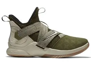 Nike Lebron Soldier Xii Ep Sneakers - Olive Canvas/string