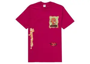 Supreme Gonz Portrait Tee Shirt - Magenta