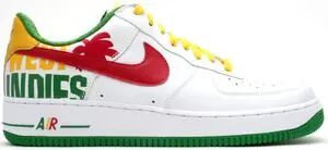 Nike Air Force 1 Low West Indies 4 - White/varsity Redone-colorclassic Greenone-colorvarsity Maize