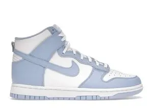 Nike Dunk High Top Sneakers - White/aluminum