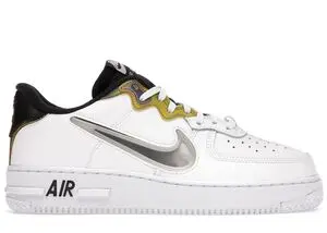 Nike Air Force 1 React Lv8 Sneakers - White/black/multione-colorcolor