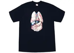 Supreme Guts Tee Shirt - Navy Blue
