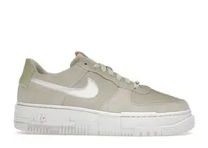 Nike Air Force 1 Low Pixel Olive Aura Sneakers - White/sea Glass/arctic Punch