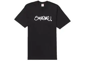 Supreme Handstyle Tee Shirt - Black