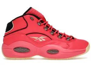 REEBOK Question Mid Hot Ones Sneakers - Red/black/gum
