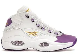 REEBOK Question Mid Sneakers - Footwear White/grape Punch/always Yellow