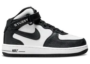 Nike Air Force 1 Mid Stussy Sneakers Grey/black/white
