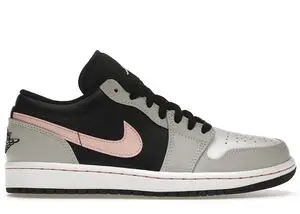 JORDAN Air Jordan 1 Low Sneakers Black/grey/pink