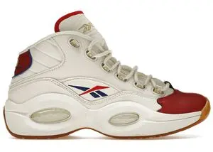 REEBOK Question Mid Sneakers - White/red/blue