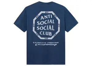 ANTI SOCIAL SOCIAL CLUB X Ufc Ultimatum Tee Shirt - Blue