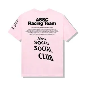 ANTI SOCIAL SOCIAL CLUB X Gran Turismo Logo T-shirt - Pink