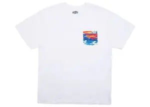 BILLIONAIRE BOYS CLUB Pocket Knit Tee Shirt - White