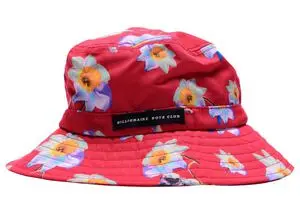 BILLIONAIRE BOYS CLUB Space Petal Bucket Cap - Red