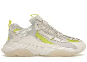 Amiri Bone Runner Sneakers - White/yellow