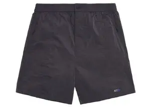 Kith Solid Sporty Wrinkle Short - Battleship