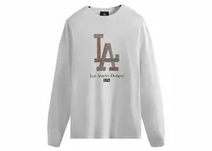 Kith Rachel Goatley Dodgers Long Sleeve Tee Shirt - White