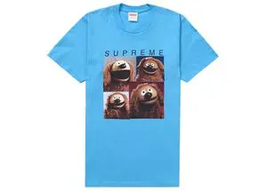 Supreme Rowlf Tee Shirt Bright Blue