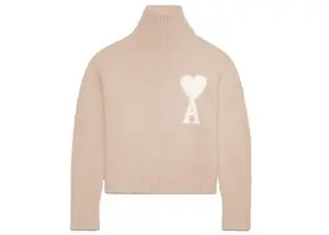 Ami Cloudy Wool De Coeur Sweater
