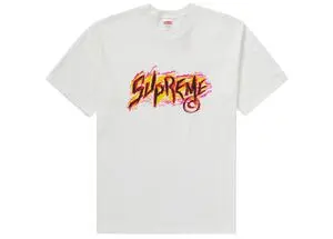 Supreme Scratch Tee Shirt - White