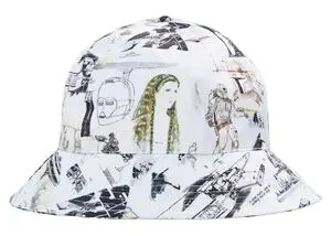 Kith X Star Wars Toil Bucket Hat - White