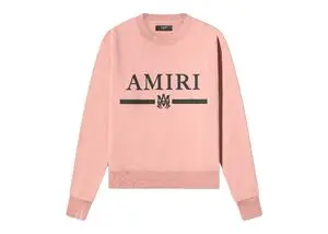 Amiri Core Logo Bar Crewneck Sweatshirt