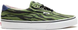 VANS Era Style 46 Supreme Sneakers - Zebra/olive