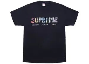 Supreme Rocks Tee Shirt - Black