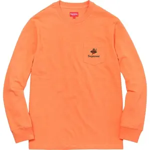 Supreme Sacred Heart Long Sleeve Pocket Tee Shirt