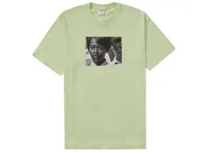 Supreme Roy Decarava Mississippi Tee Shirt Pale Mint