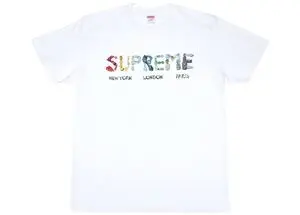 Supreme Rocks Tee Shirt - White
