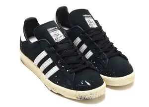 Adidas Campus 80s Sneakers - Black/white/cream