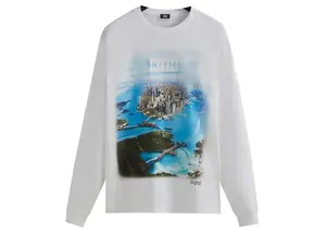 Kith South Ferry Long Sleeve Tee Shirt - White