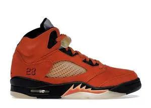 JORDAN 5 Retro Dunk On Mars Sneakers - Martian Sunrise/black/fire Red