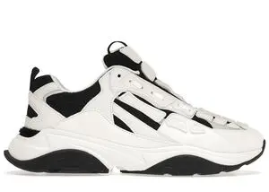 Amiri Bone Runner Sneakers - White/black