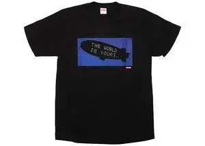 Supreme Scarface Blimp Tee Shirt - Black