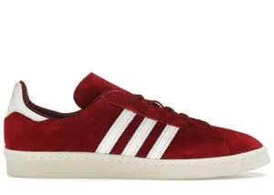 Adidas Campus 80s Sneakers - Collegiate Burgundy/footwear White/off White