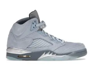 JORDAN 5 Retro Bluebird Sneakers - Photo Blue/football Grey/metallic Silver
