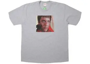 Supreme Scarface Shower Tee Shirt - Heather Grey