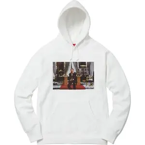 Supreme Scarface Friend Hooded Sweatshirt - White