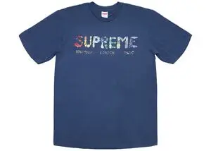 Supreme Rocks Tee Shirt Dark Slate
