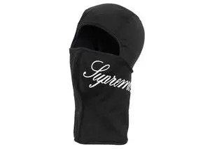 Supreme Script Lightweight Balaclava - Black