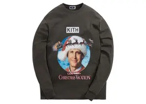 Kith National Lampoon Christmas Long Sleeve Tee Shirt Pavement