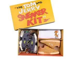 REEBOK X Bait The Tom & Jerry Sneaker Kit - Gray/brown