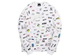 Kith Novel Long Sleeve Tee Shirt - White