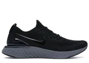 Nike Epic React Flyknit 2 Anthracite - Black/white
